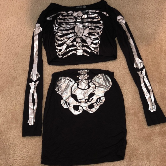 Boohoo | Other | Skeleton Outfit | Poshmark